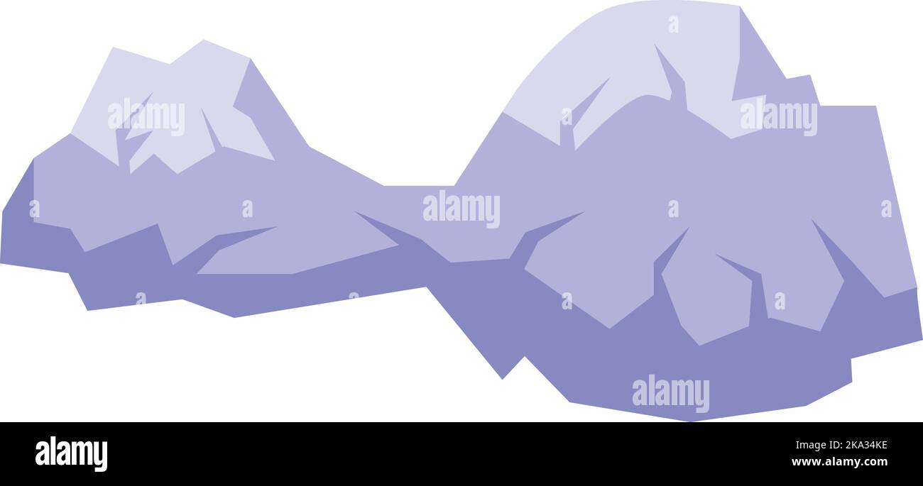 Polar iceberg icon isometric vector. Ice berg. Freeze peak Stock Vector ...