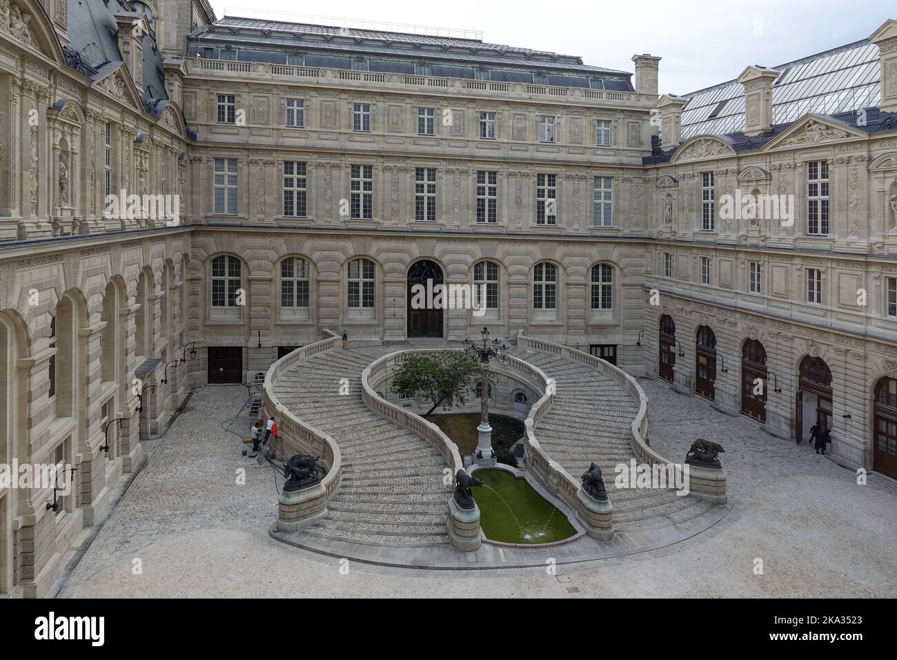 France, Paris, The Louvre or the Louvre Museum is the world's most ...