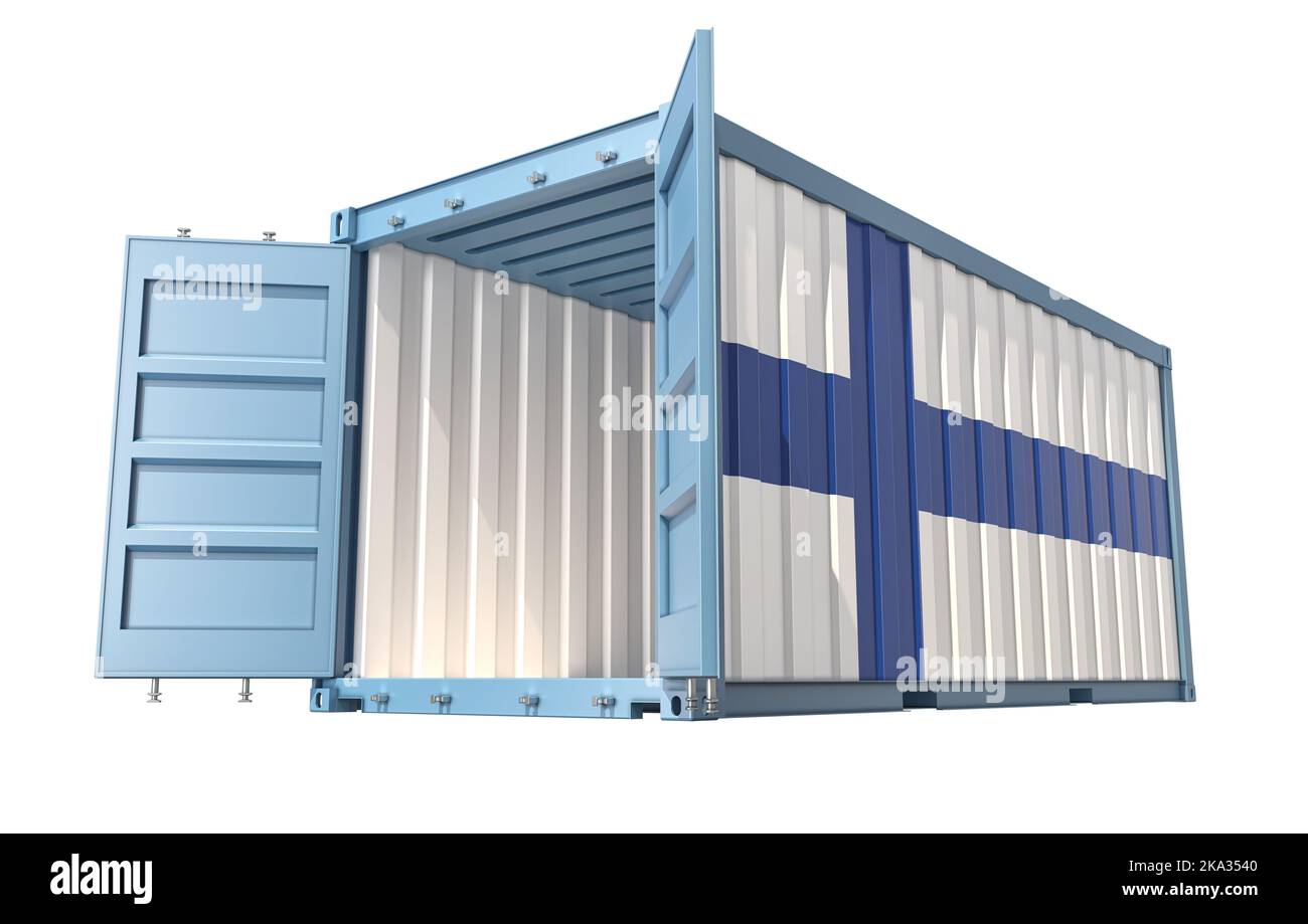 Shipping container finland national hi-res stock photography and images ...