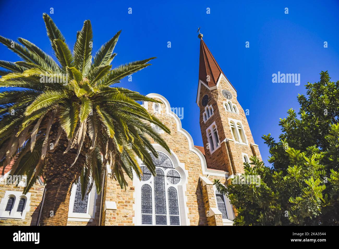 Christuskirke, a historical landmark Lutherian church, built for the ...