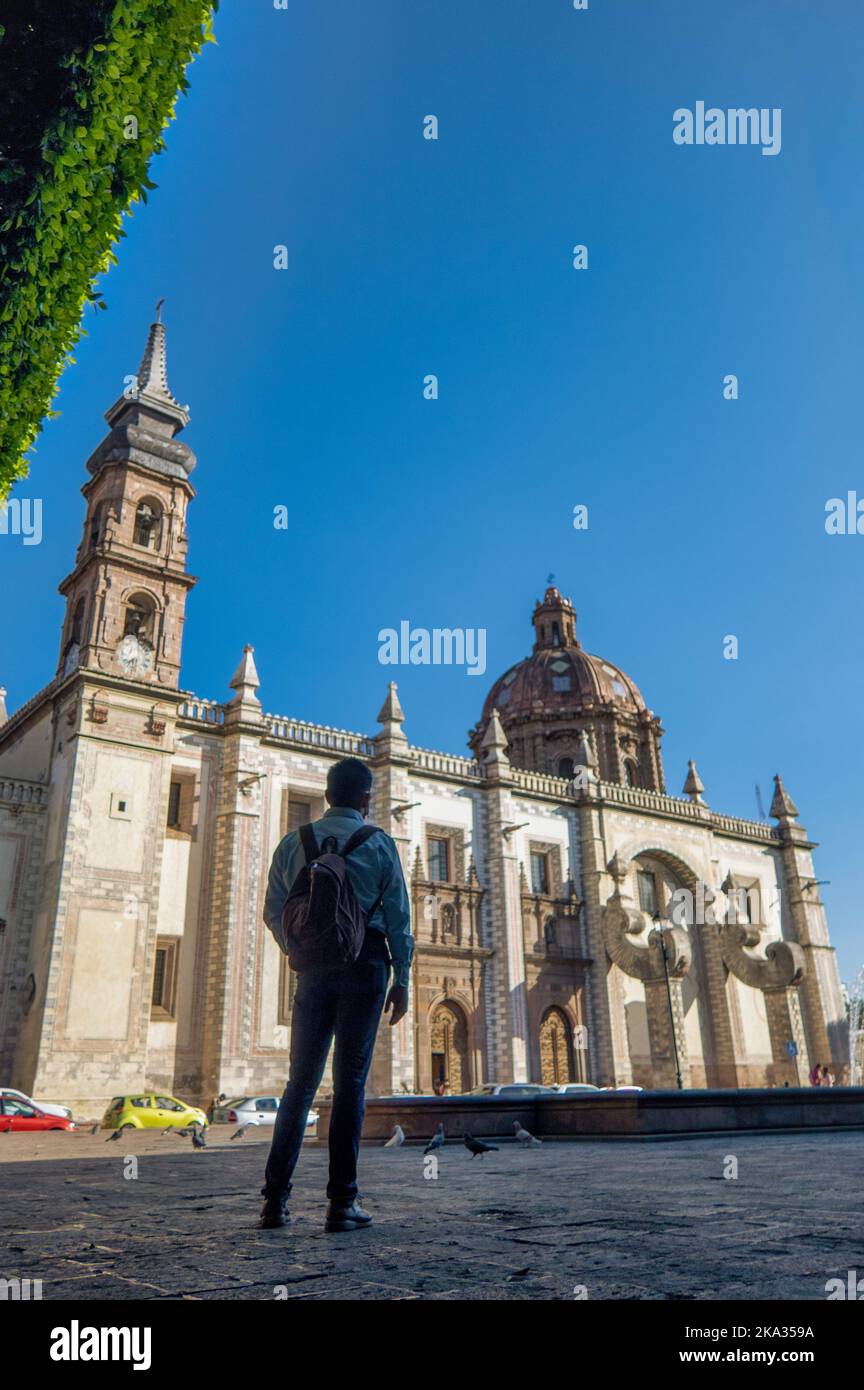 A Santa Rosa de Viterbo Temple - Queretaro, Mexico Stock Photo - Alamy