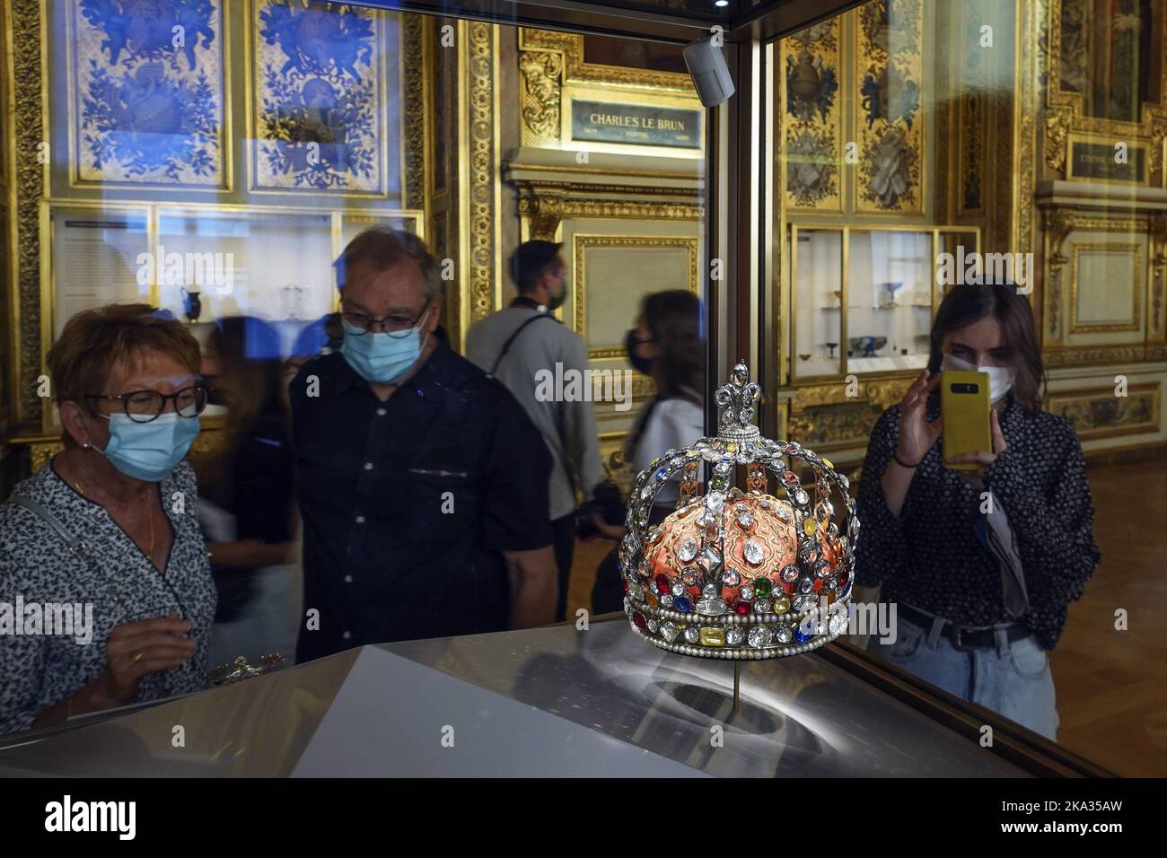 France, Paris, The Louvre or the Louvre Museum is the world's most ...
