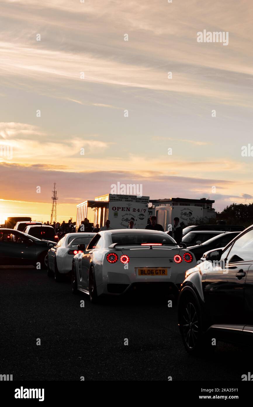 Nissan gtr sunset hi-res stock photography and images - Alamy