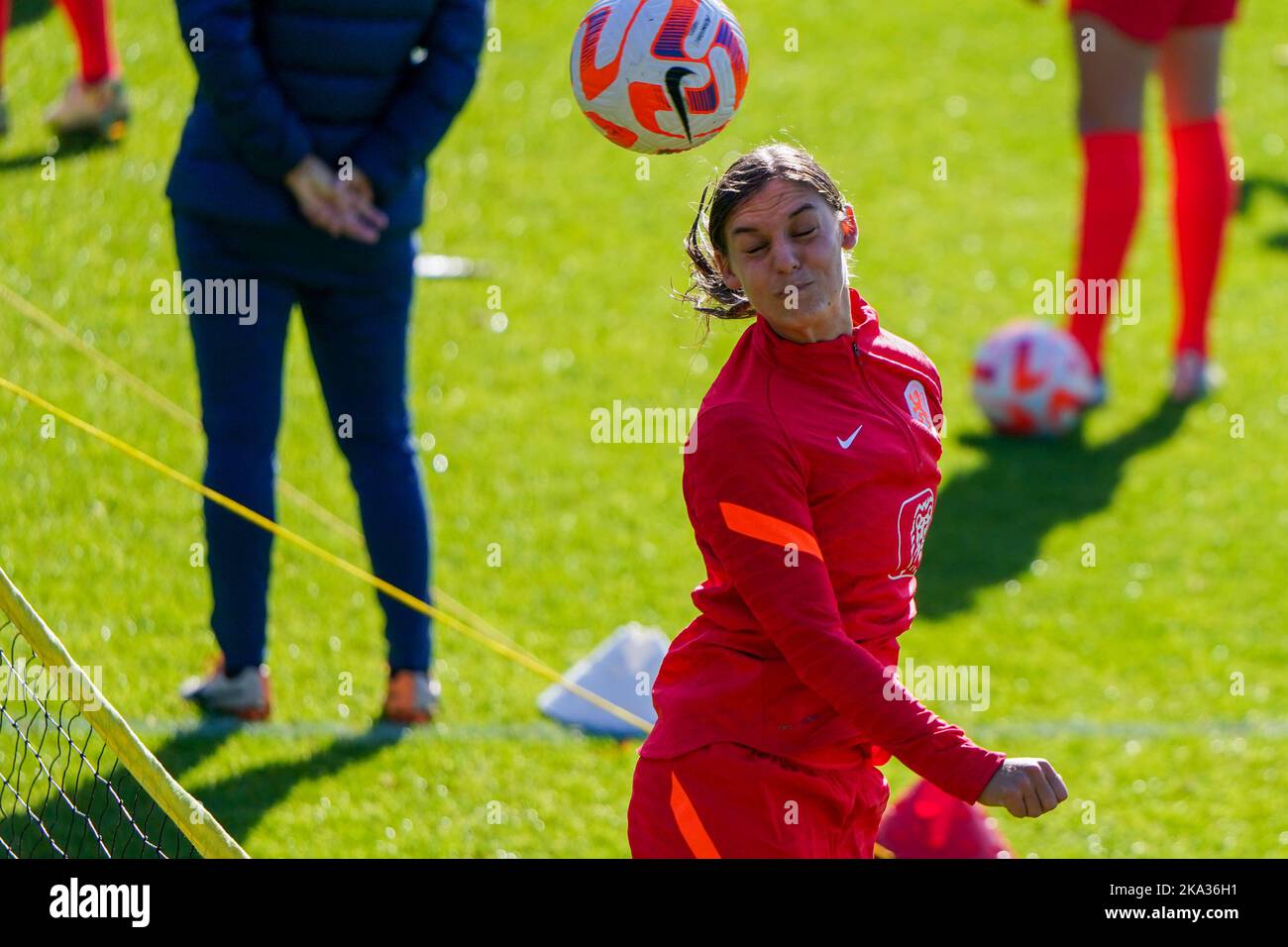 ZEIST, NETHERLANDS - OCTOBER 8: Aniek Nouwen of the Netherlands during ...