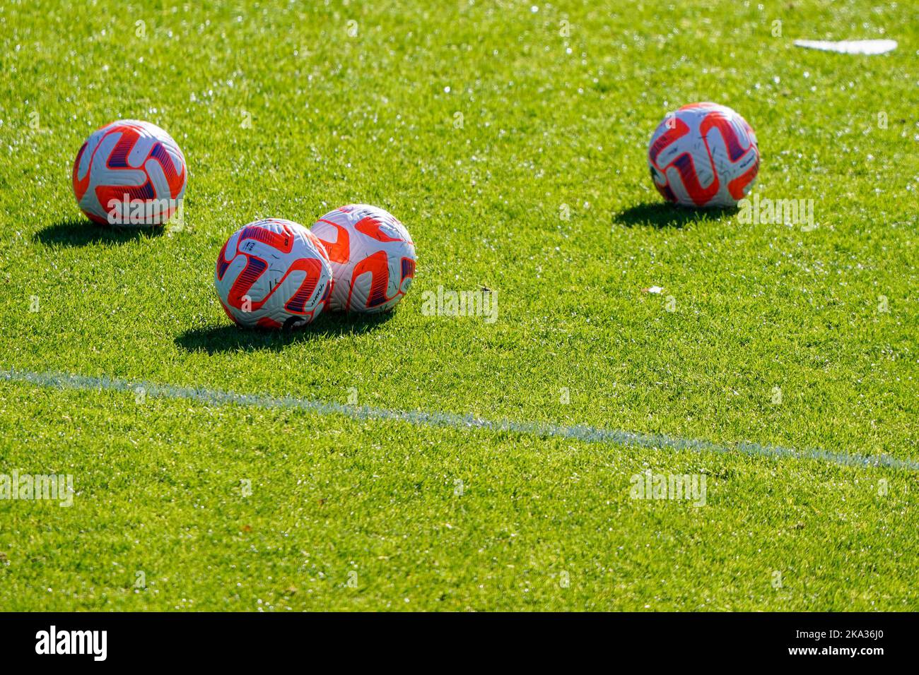 ZEIST, NETHERLANDS - OCTOBER 8: The official FIFA World Cup 2023 balls ...