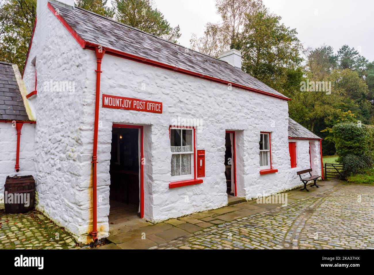Old traditional Irish Post Office Stock Photo - Alamy