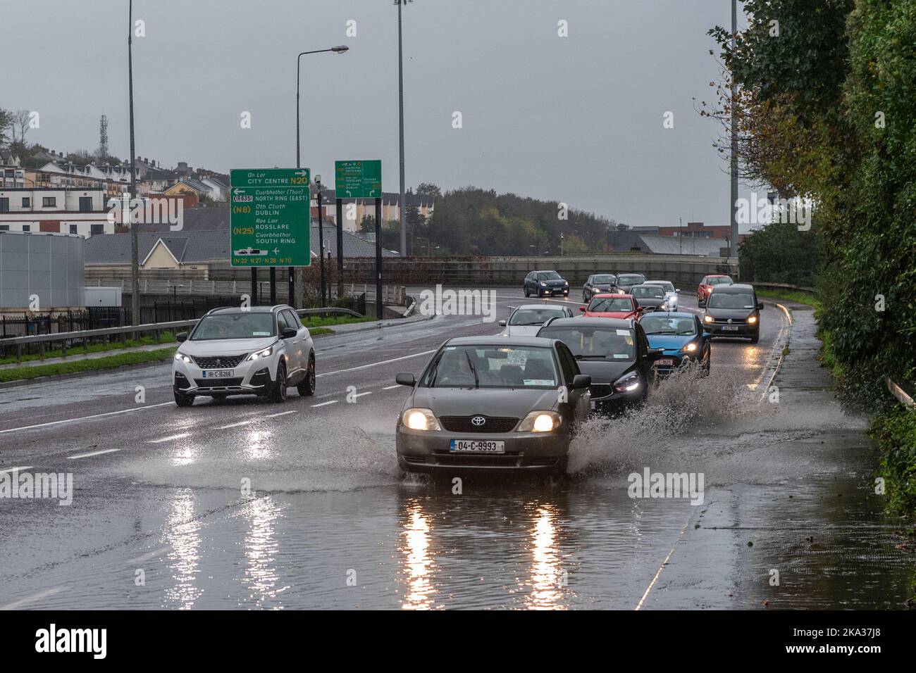 Blackpool, Cork, Ireland. 31st Oct, 2022. Met Éireann has issued an ...