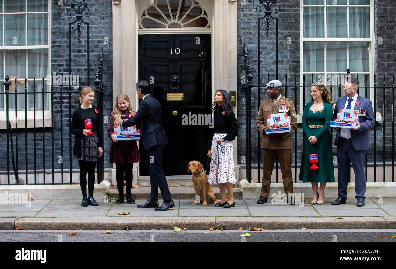 London, England, UK. 31st Oct, 2022. UK Prime Minister RISHI SUNAK and ...