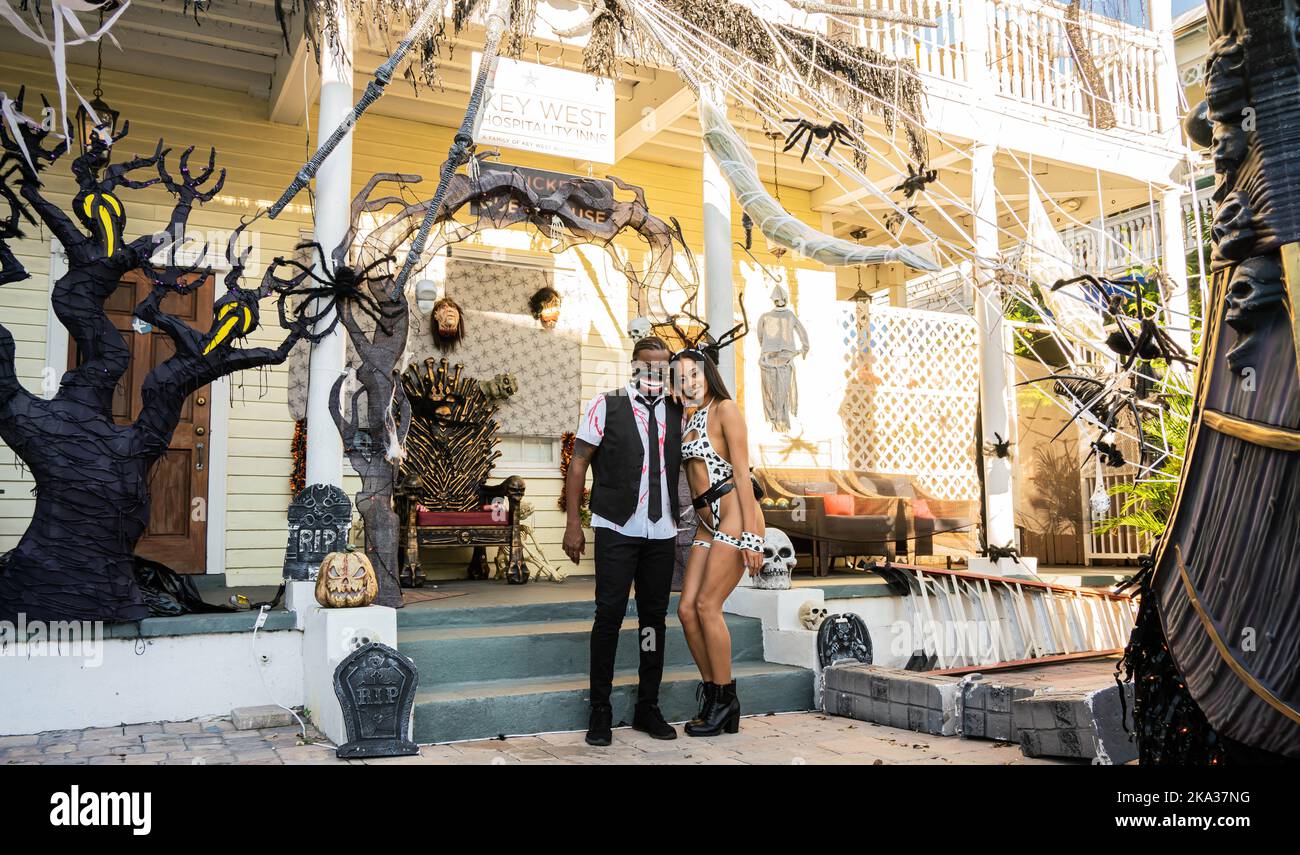 Key West , Florida, USA - Annual Fantasy parade to celebrate equality ...