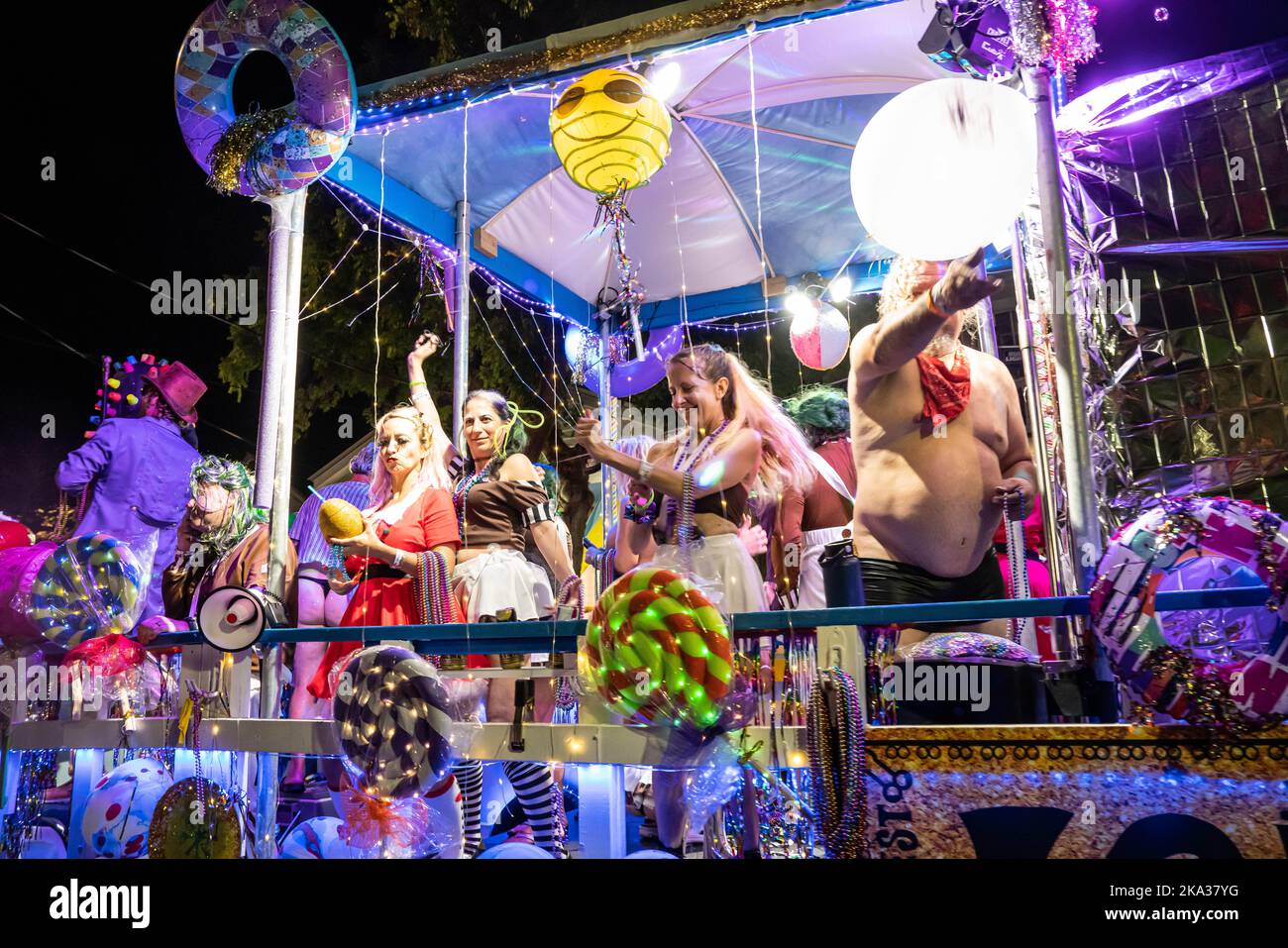 Key West , Florida, USA - Annual Fantasy parade to celebrate equality ...