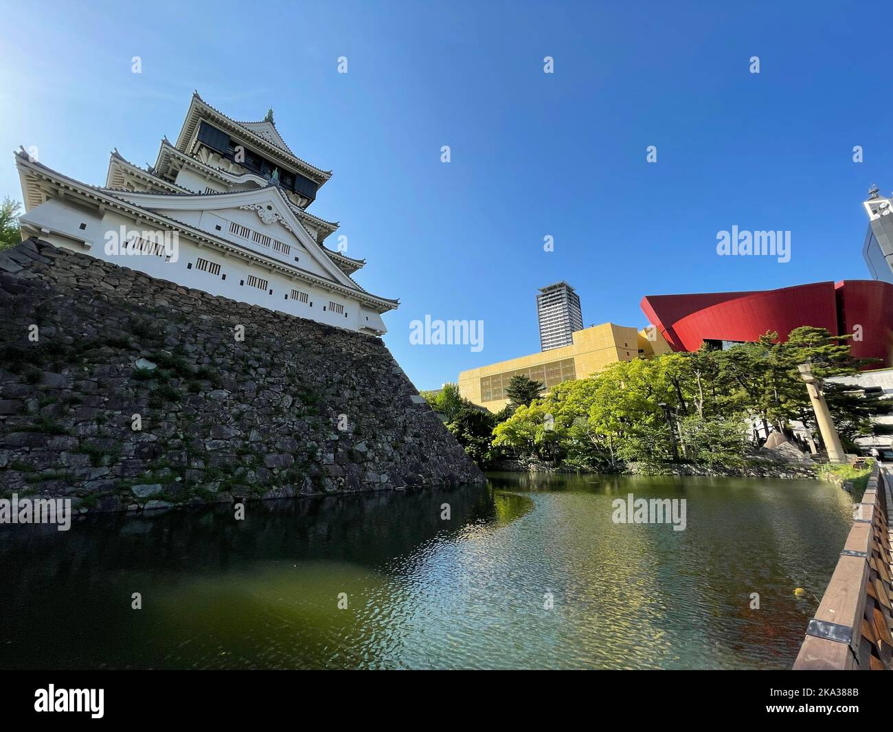 The Kokura Castle in Kitakyushu City, Fukuoka, Japan Stock Photo - Alamy