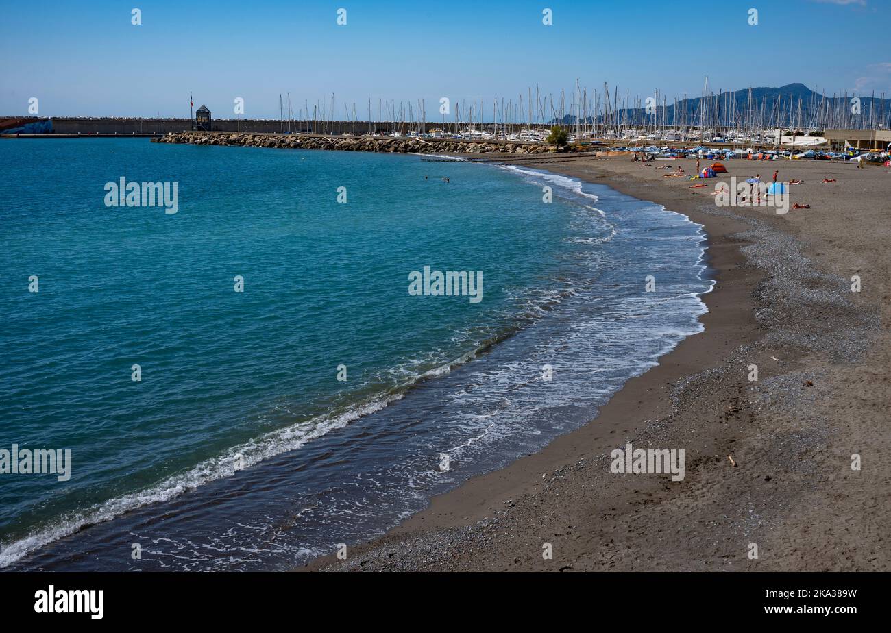 Lavagna Chiavari Riviera Liguria Italy Sept 2022 Stock Photo - Alamy