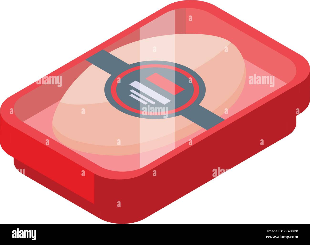 Duck food icon isometric vector. Goose cuisine. French meat Stock ...