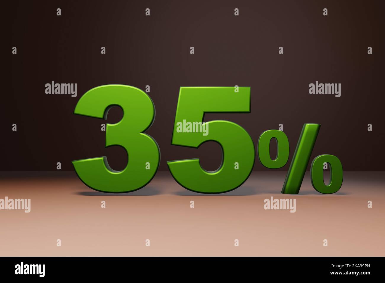 3d number 35 hi-res stock photography and images - Alamy