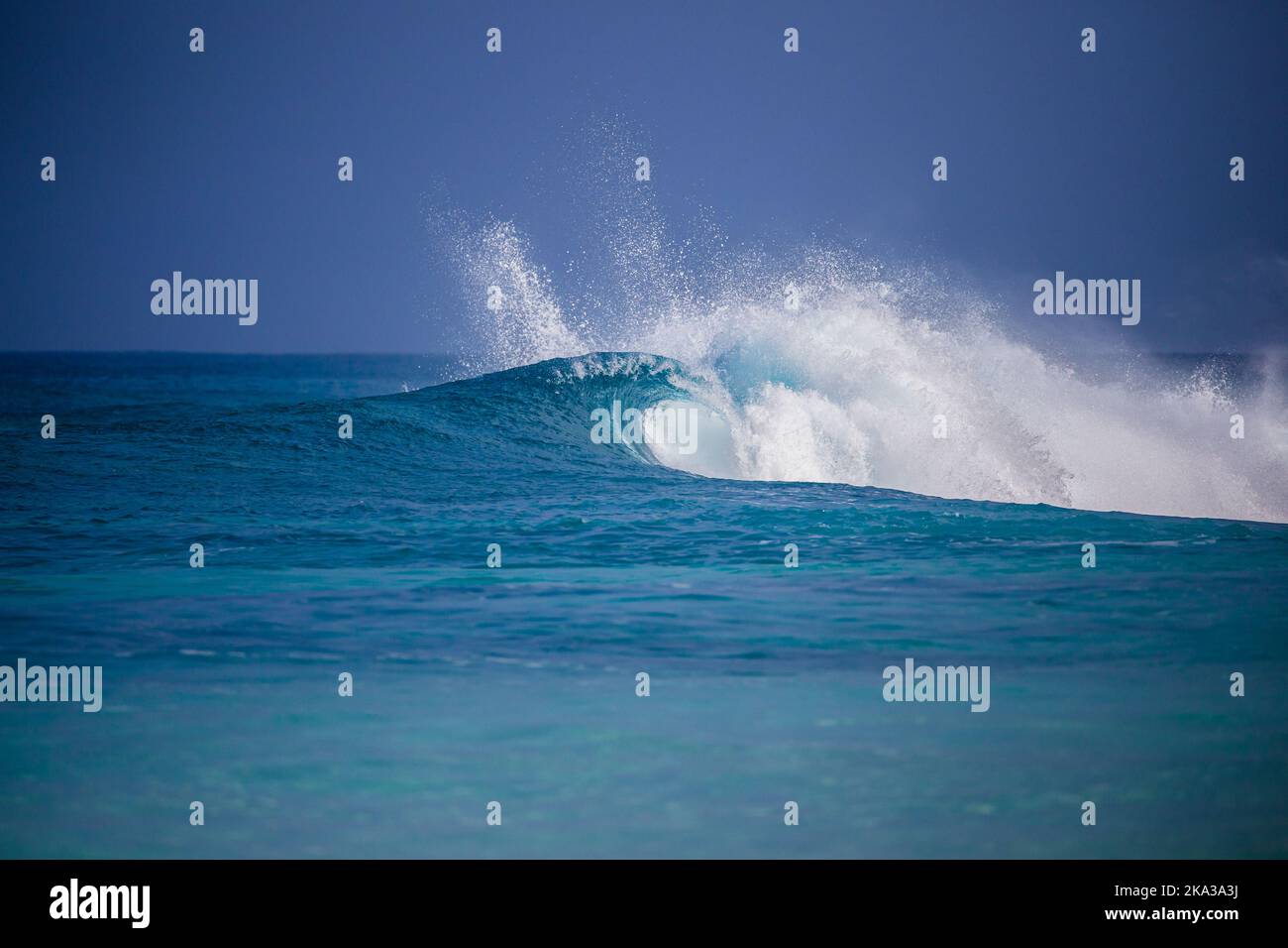 Hawaii North Shore Waves Barrel Stock Photo - Alamy