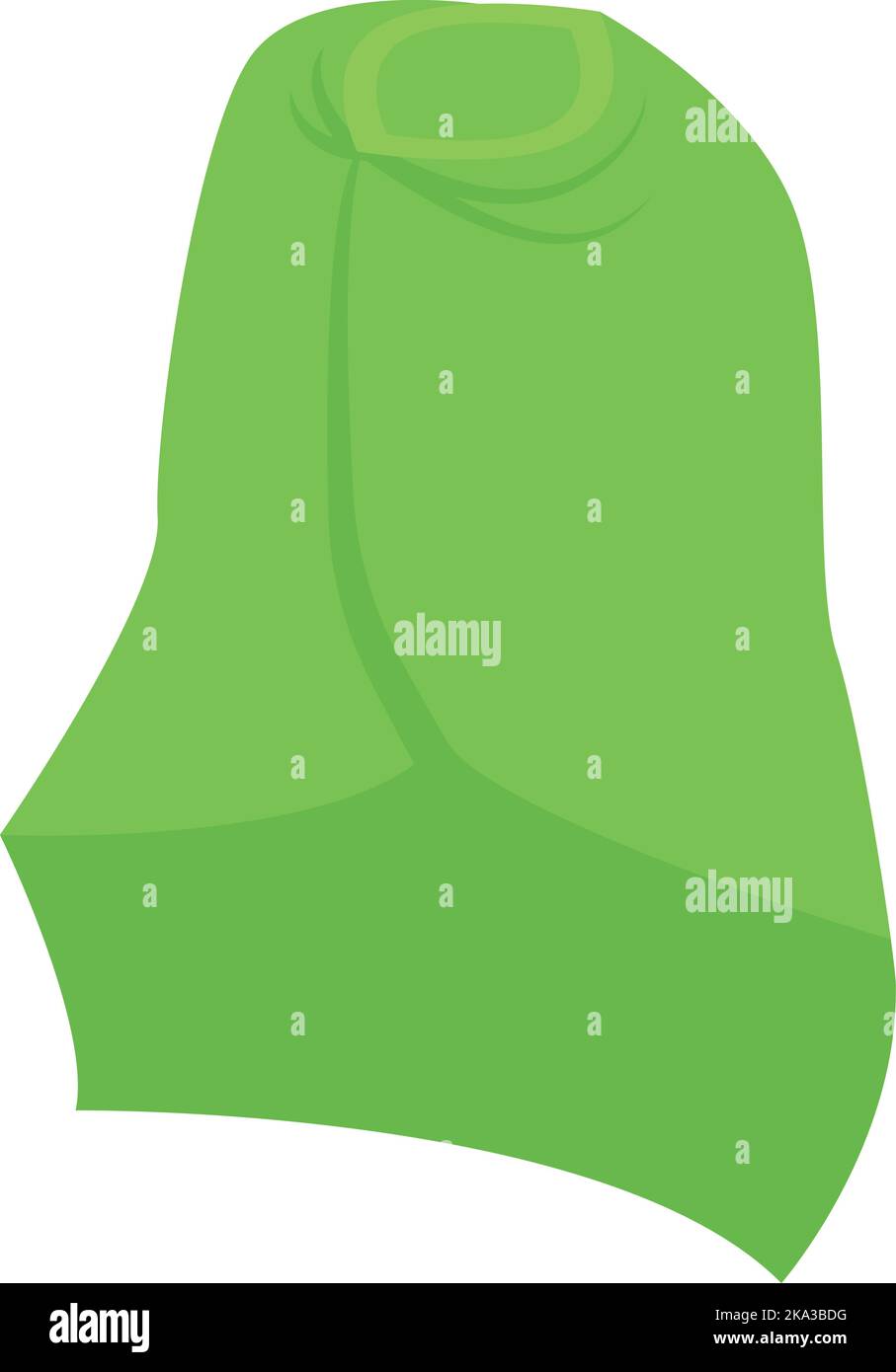Satin silk green dress Stock Vector Images - Alamy