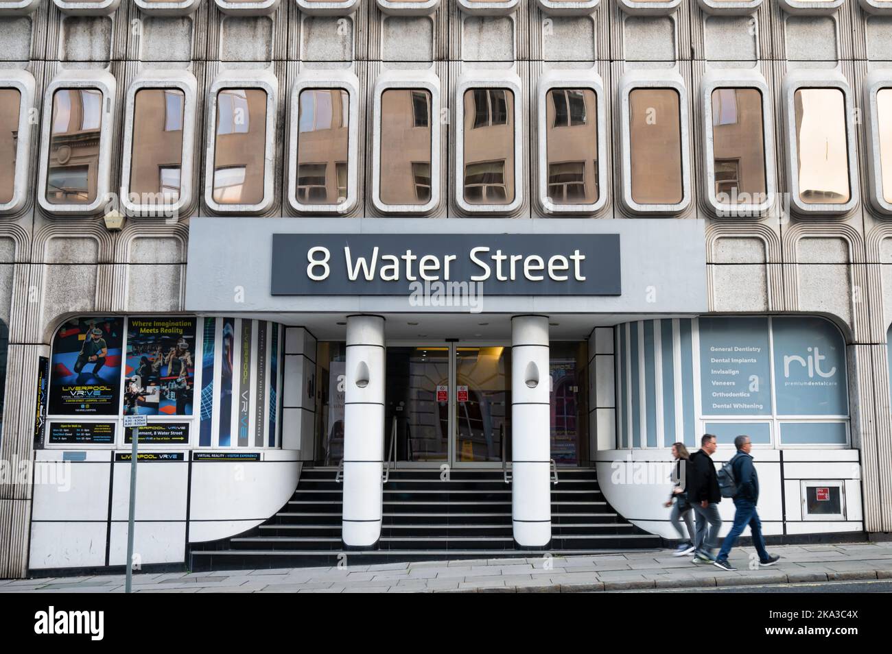 Liverpool, UK- Sept 7, 2022: 8 Water street Office Building in ...