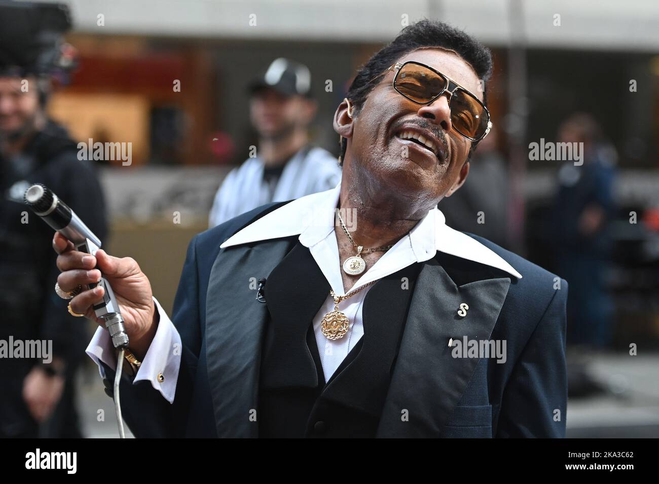New York, USA. 31st Oct, 2022. Al Roker dressed in a Sammy Davis Jr ...