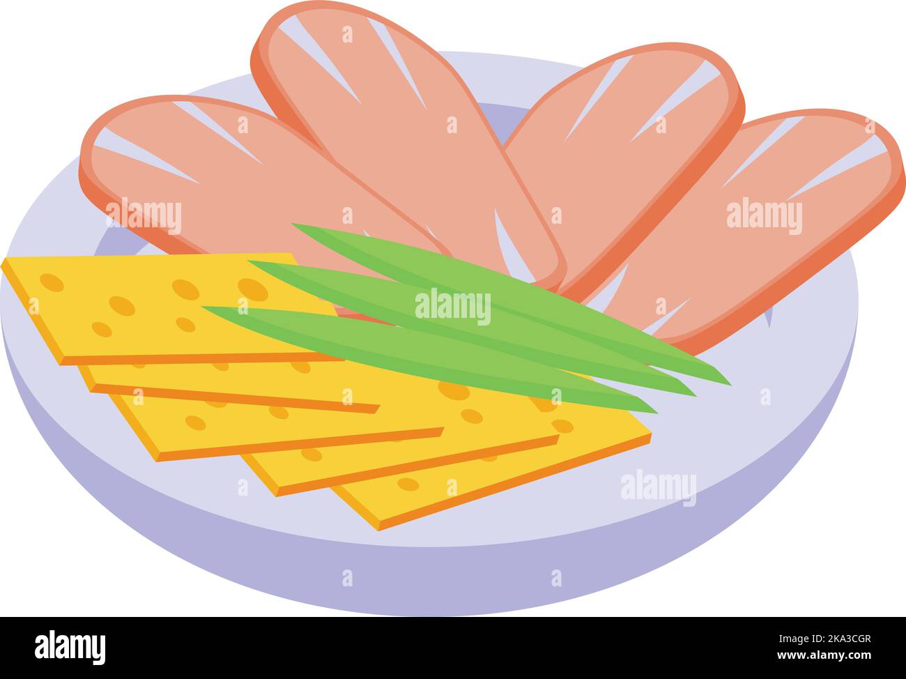 Meat menu icon isometric vector. Restaurant food. Food cuisine Stock ...