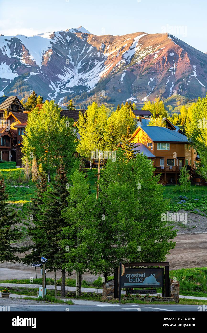 Crested butte ski hi-res stock photography and images - Alamy