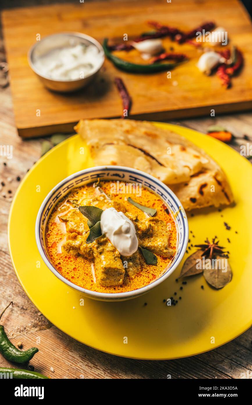 Indian food photography at restaurant Stock Photo - Alamy