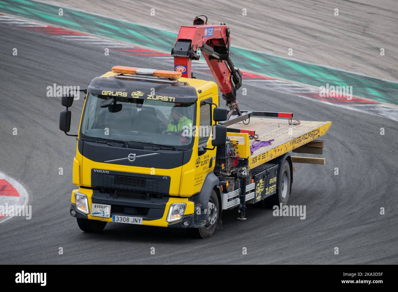 tow truck, it's a Volvo FL 280 Stock Photo - Alamy