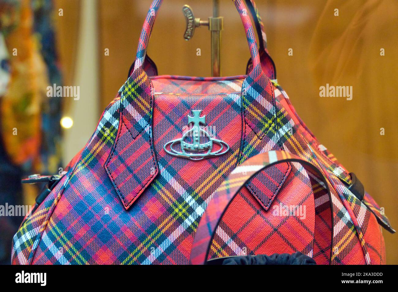 Vivienne Westwood designs iconic fashion Glasgow, Scotland, UK Stock ...