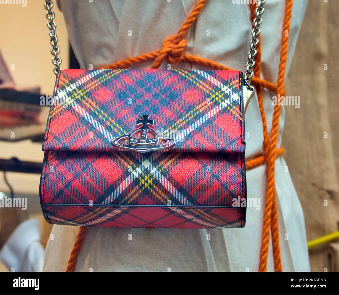 Vivienne Westwood designs iconic fashion Glasgow, Scotland, UK Stock ...