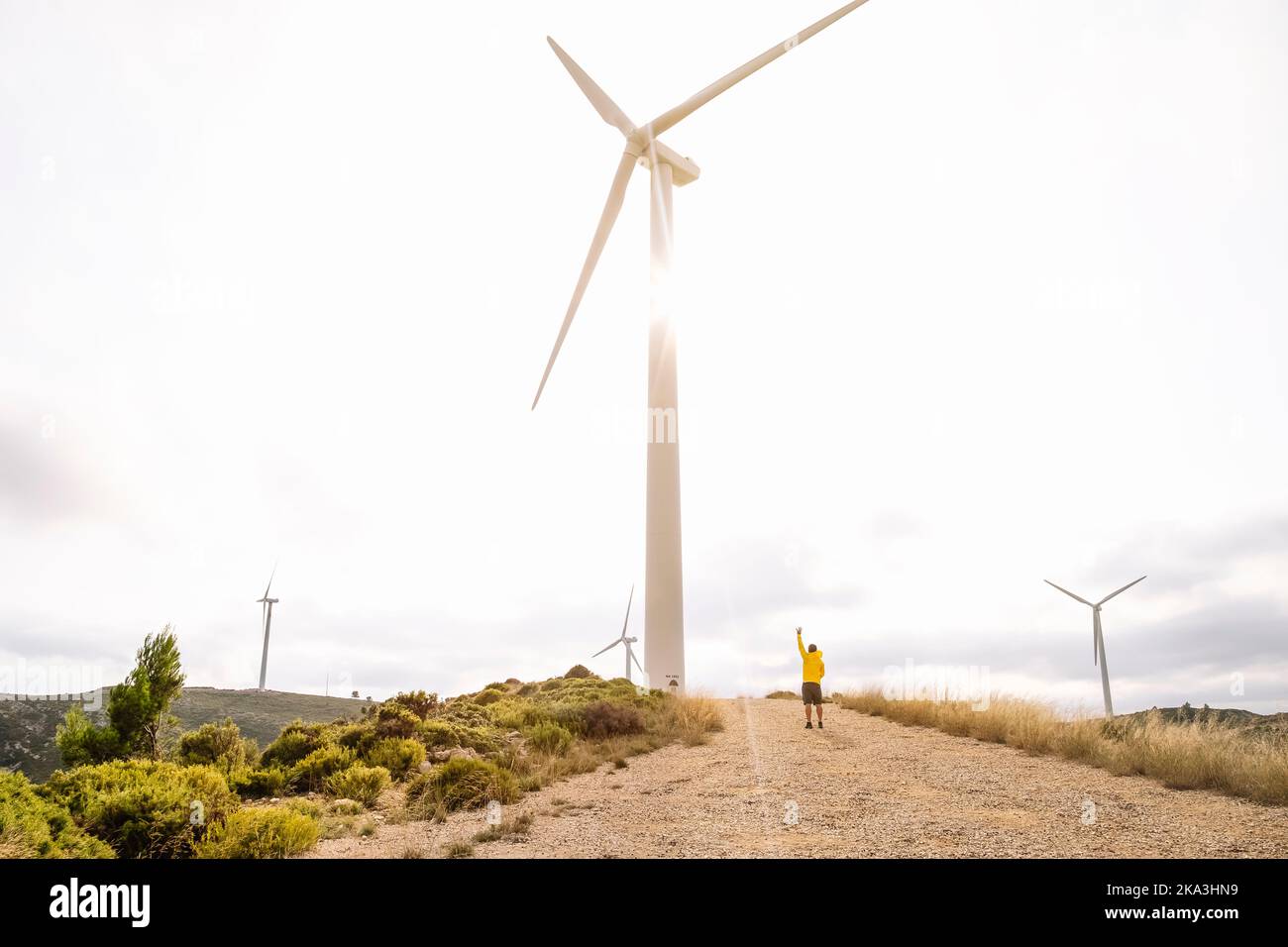 Man stands outdoor near hi-res stock photography and images - Alamy