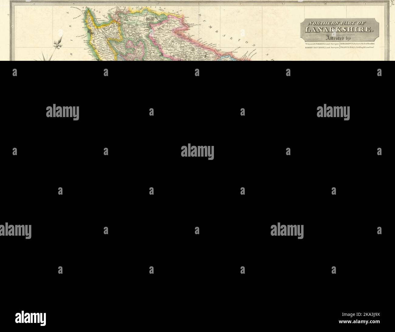Lanarkshire north. Airdrie Motherwell Glasgow East Kilbride. THOMSON ...