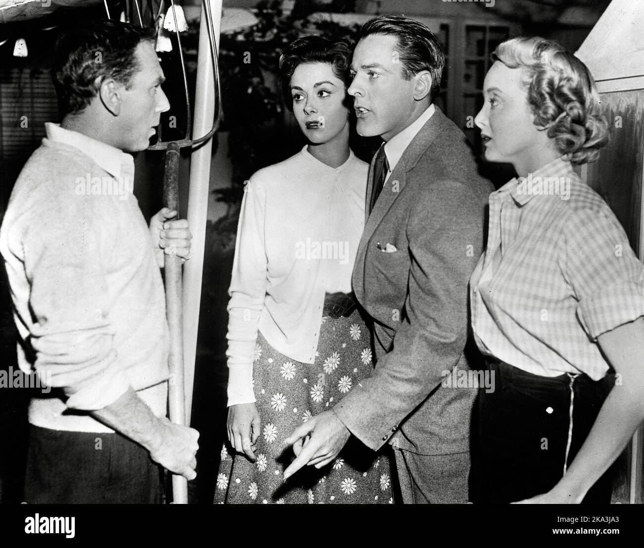 Kevin McCarthy, King Donovan, Dana Wynter, Carolyn Jones, "Invasion of ...