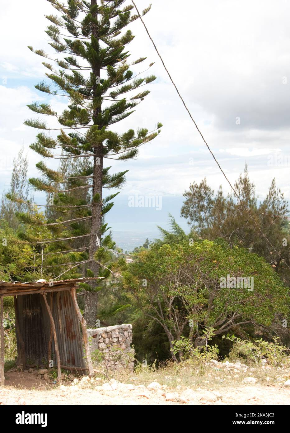 View to Etang Saumetre (Lake Saumetre), Haiti Stock Photo - Alamy