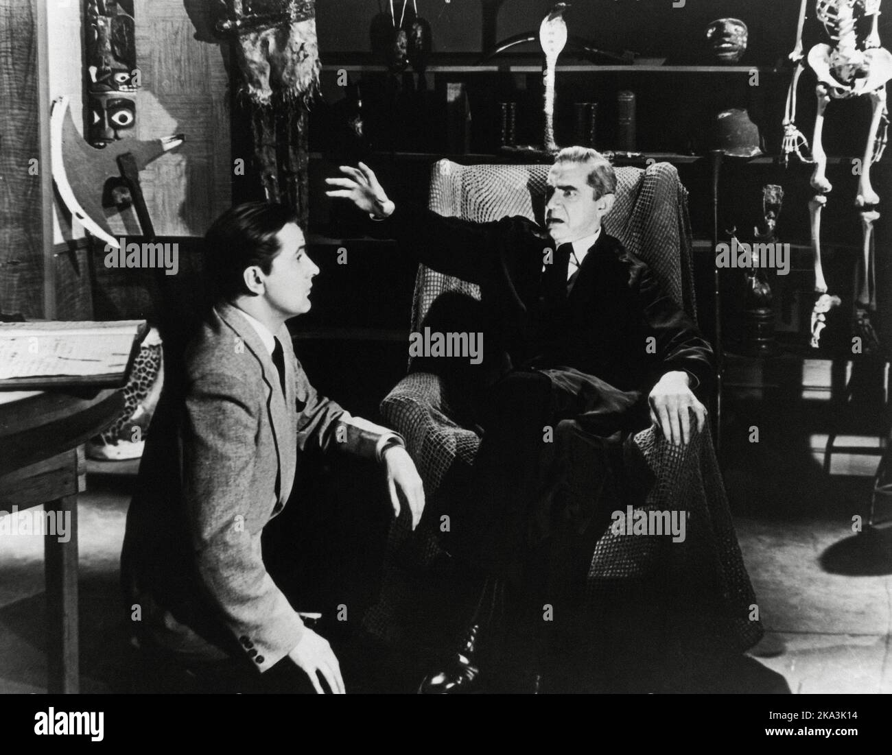 Ed Wood (Edward D. Wood Jr.), Bela Lugosi, "Glen or Glenda" (1953 ...