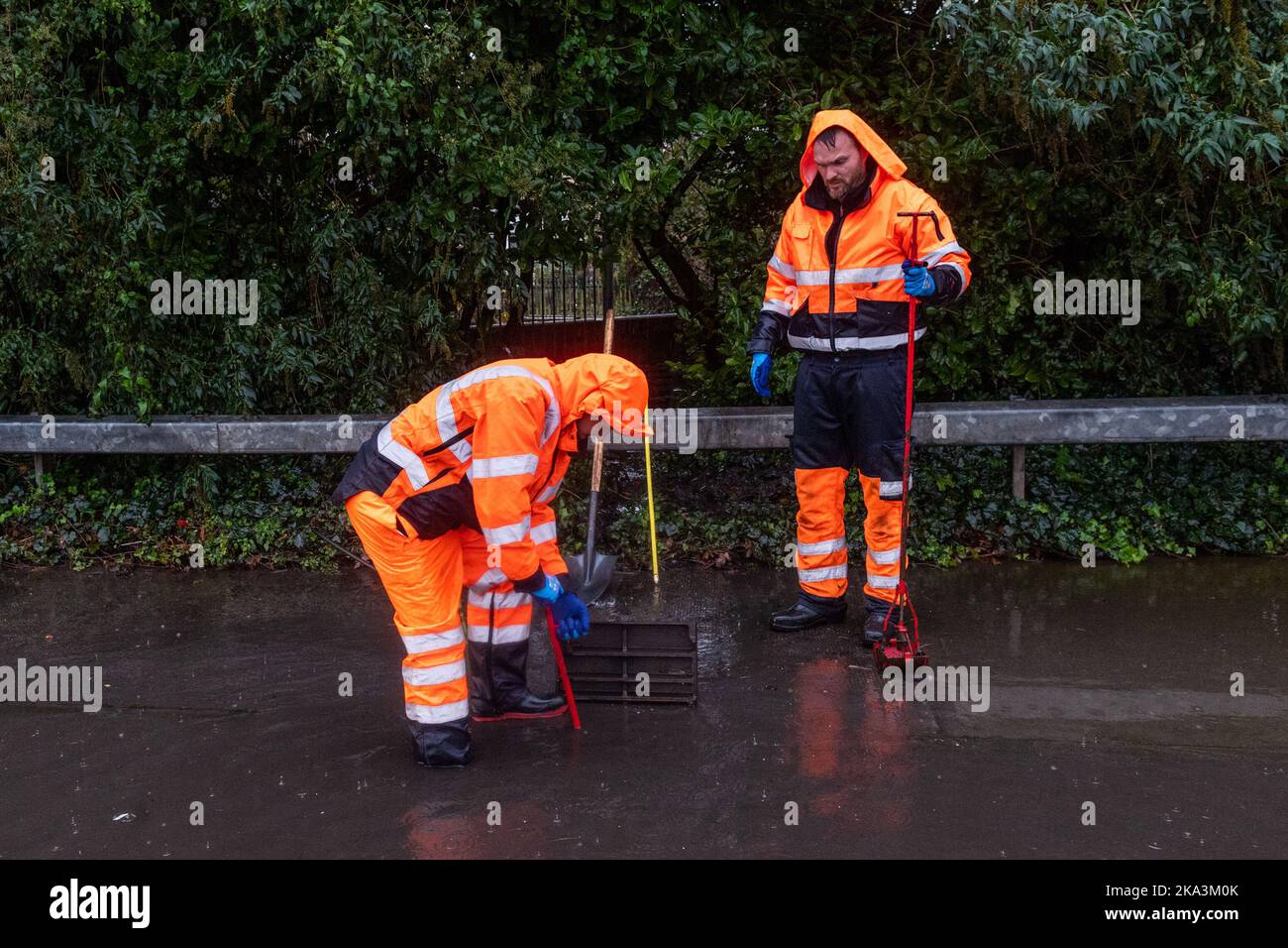 Blackpool, Cork, Ireland. 31st Oct, 2022. Met Éireann has issued an ...
