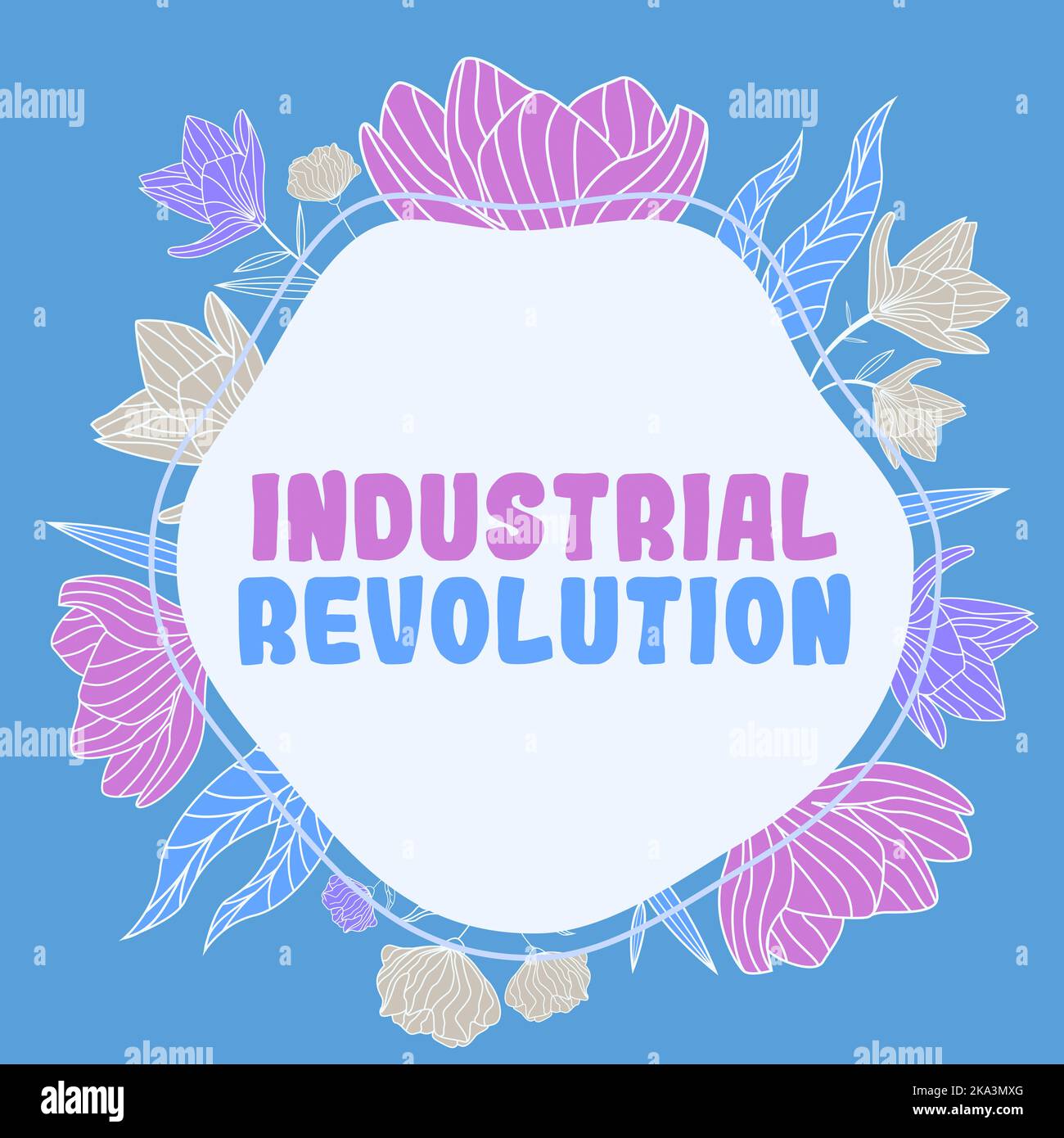 Writing displaying text Industrial Revolution, Concept meaning changes ...