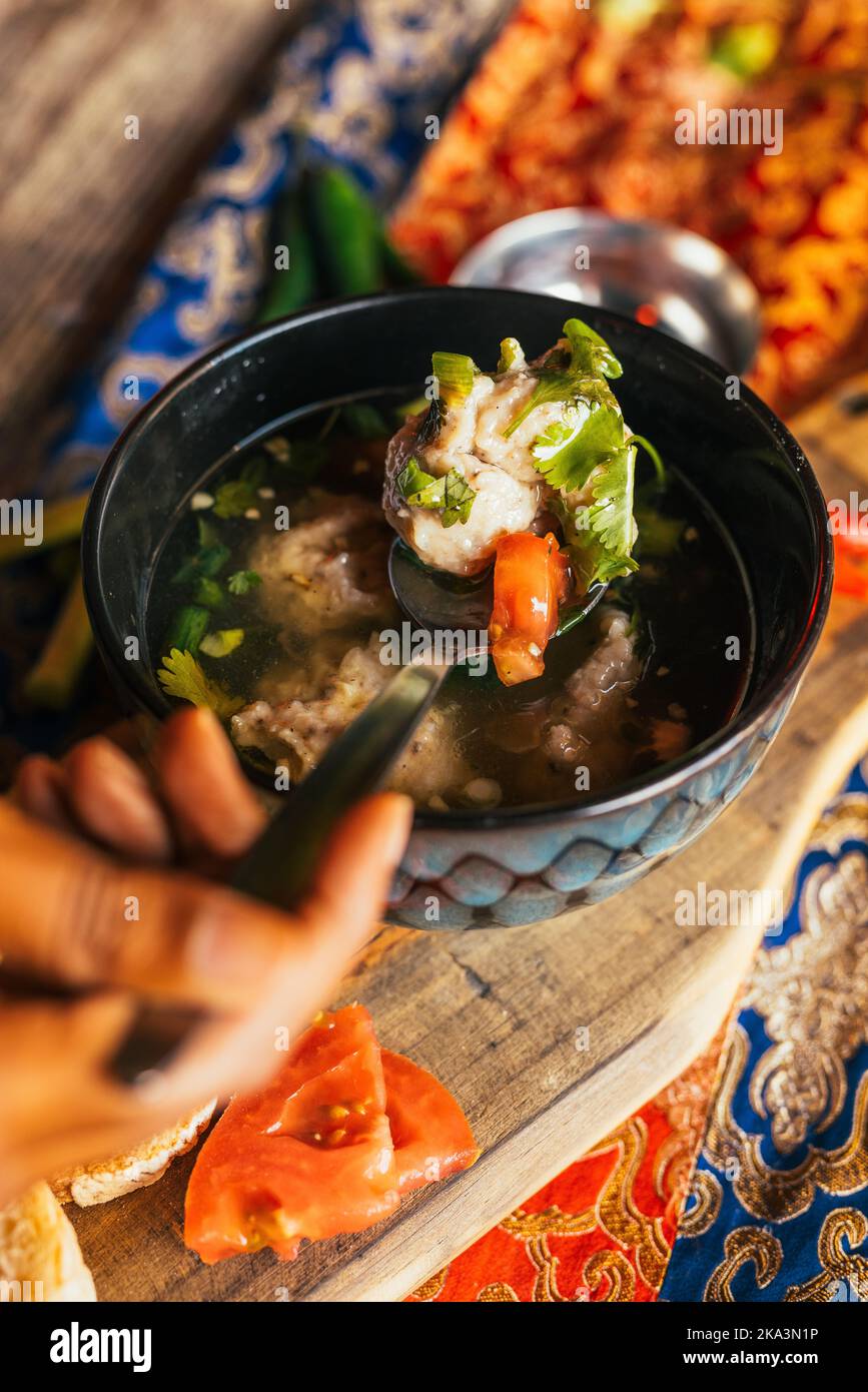 styled food photography at restaurant Stock Photo - Alamy