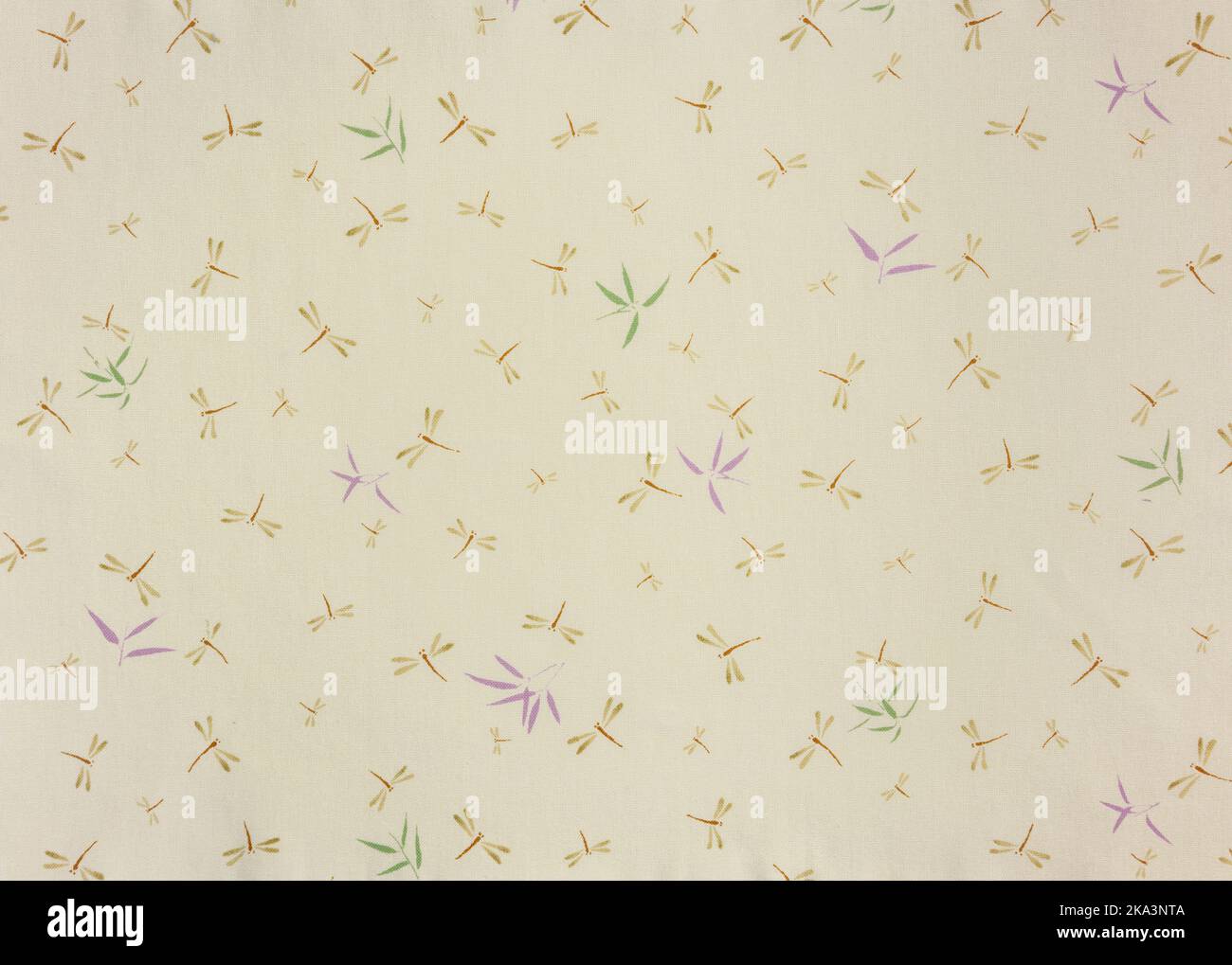 Close up on a high detailed photograph of a Japanese furoshiki cloth ...