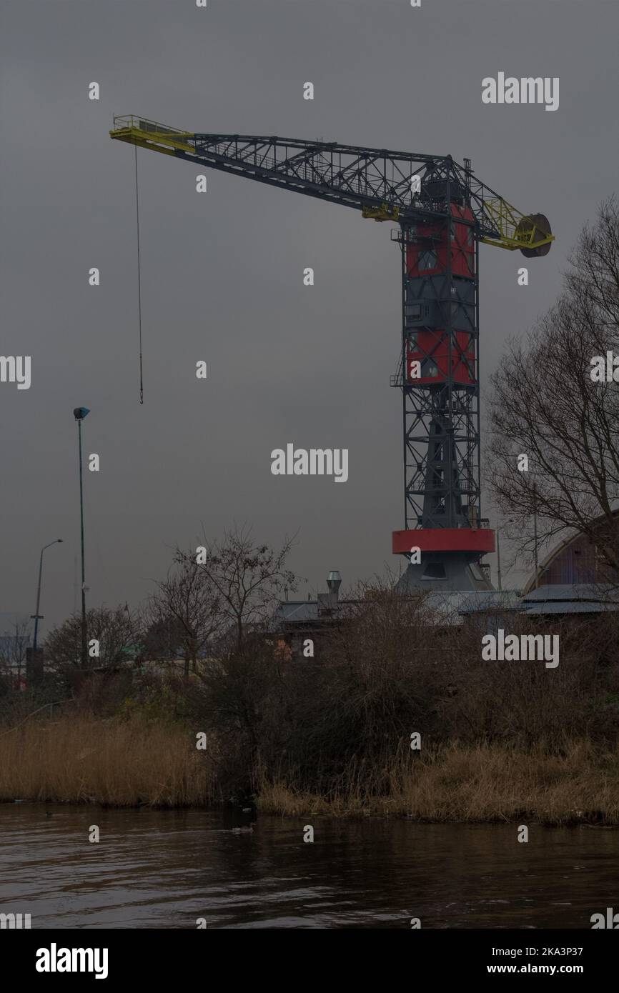 A construction site in Amsterdam, The Netherlands Stock Photo - Alamy