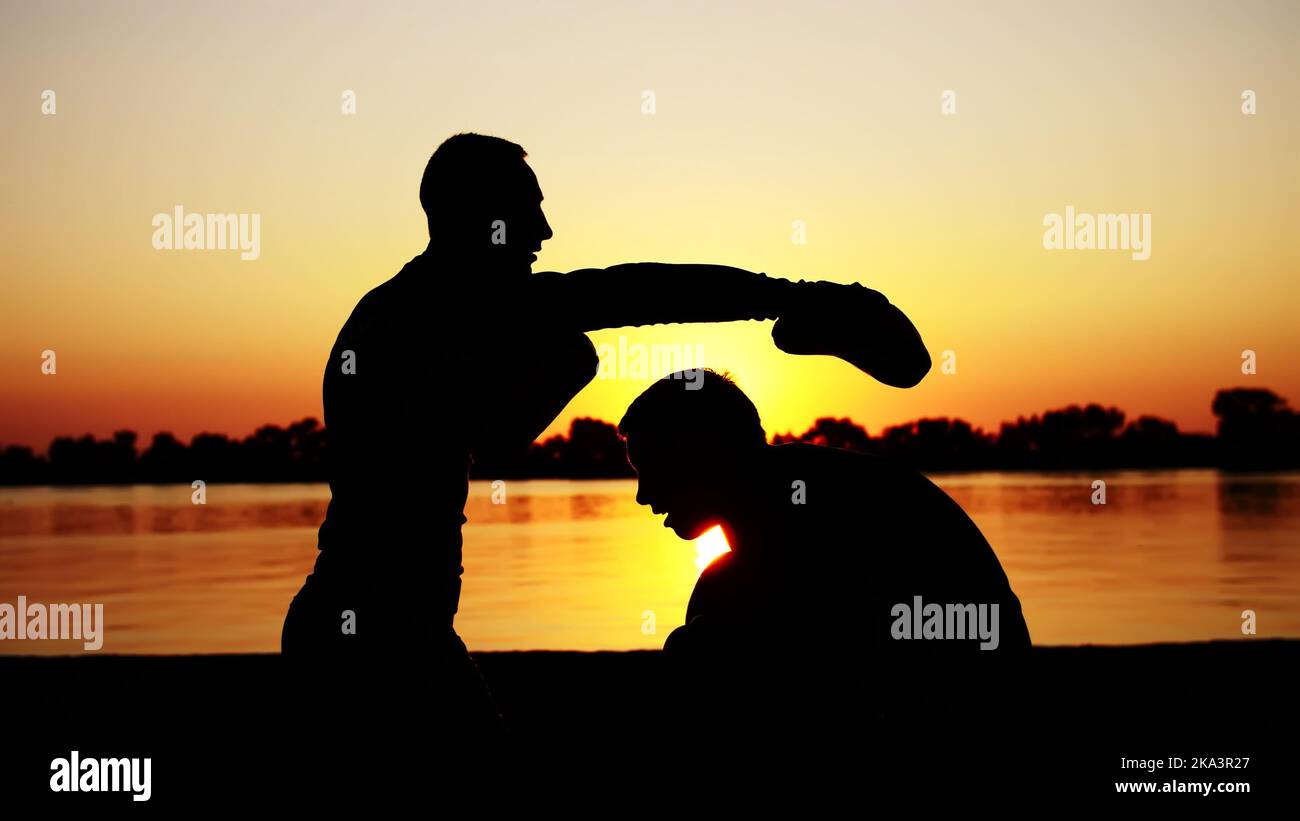 Strikes a boxing pose hi-res stock photography and images - Alamy