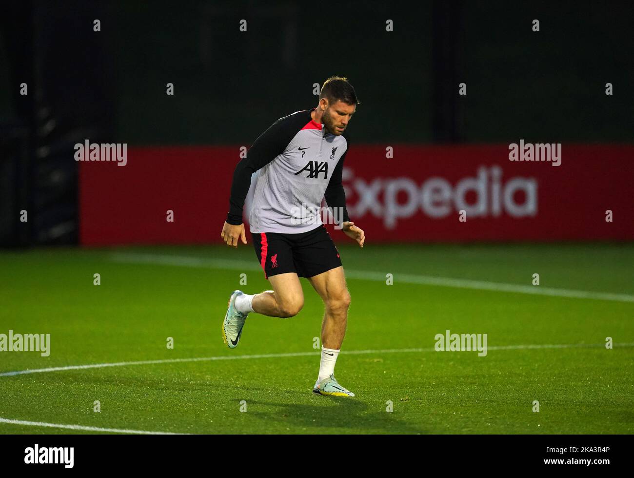James milner liverpool 2022 training hi-res stock photography and ...