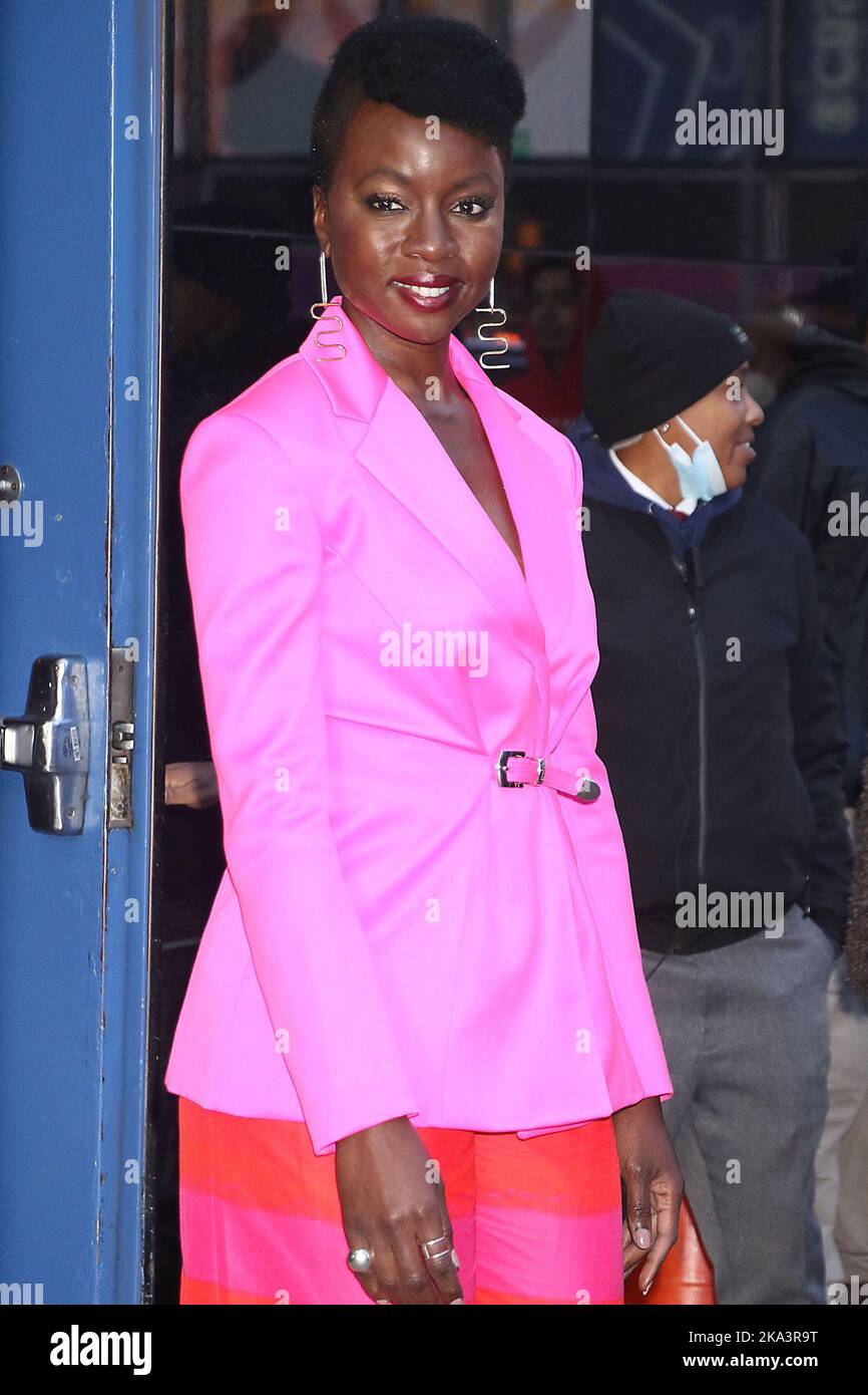Celebrity Sightings At 'Good Morning America' -PICTURED: Danai Gurira ...
