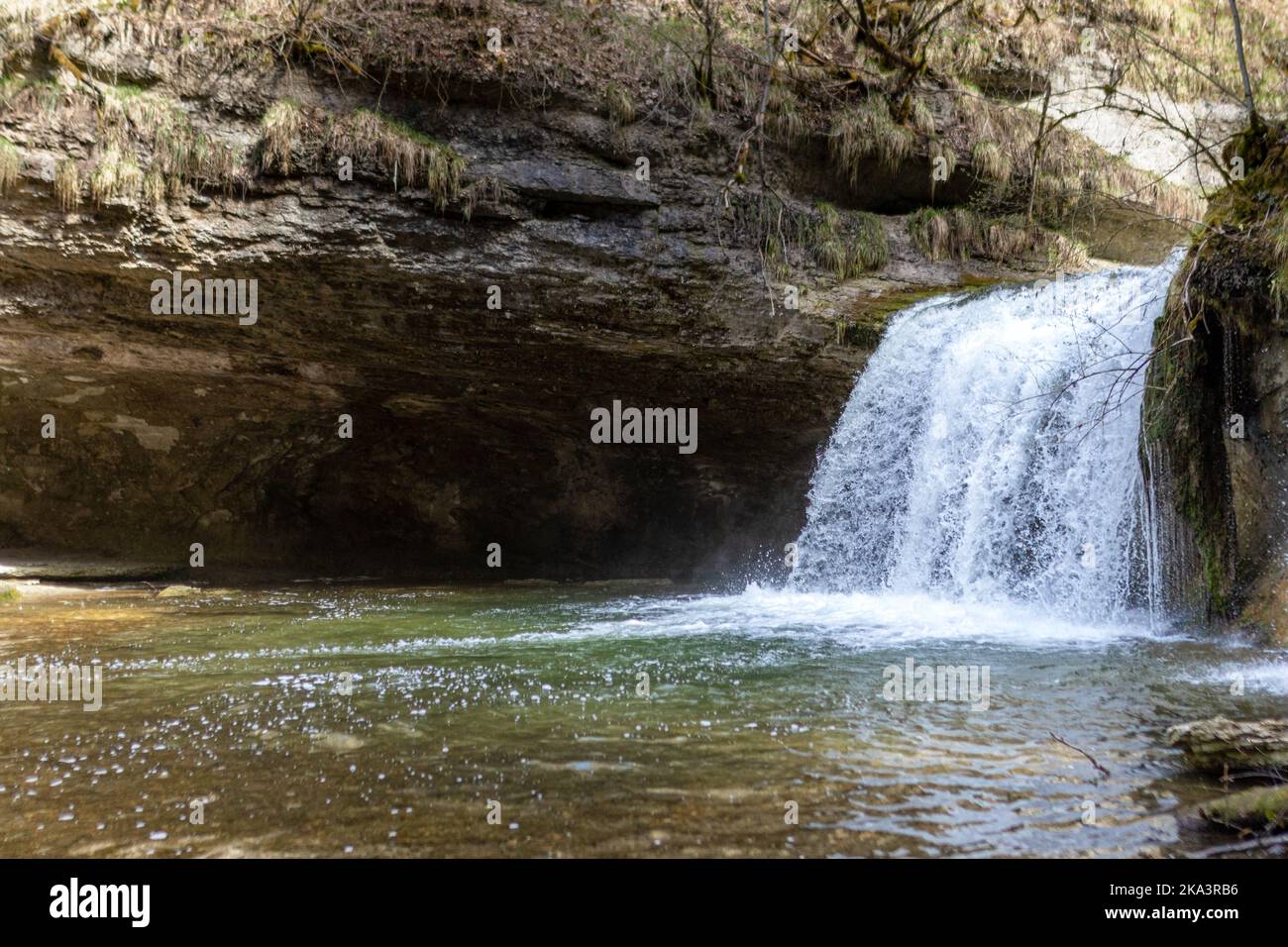 The magical view of the Harrison waterfalls Stock Photo - Alamy