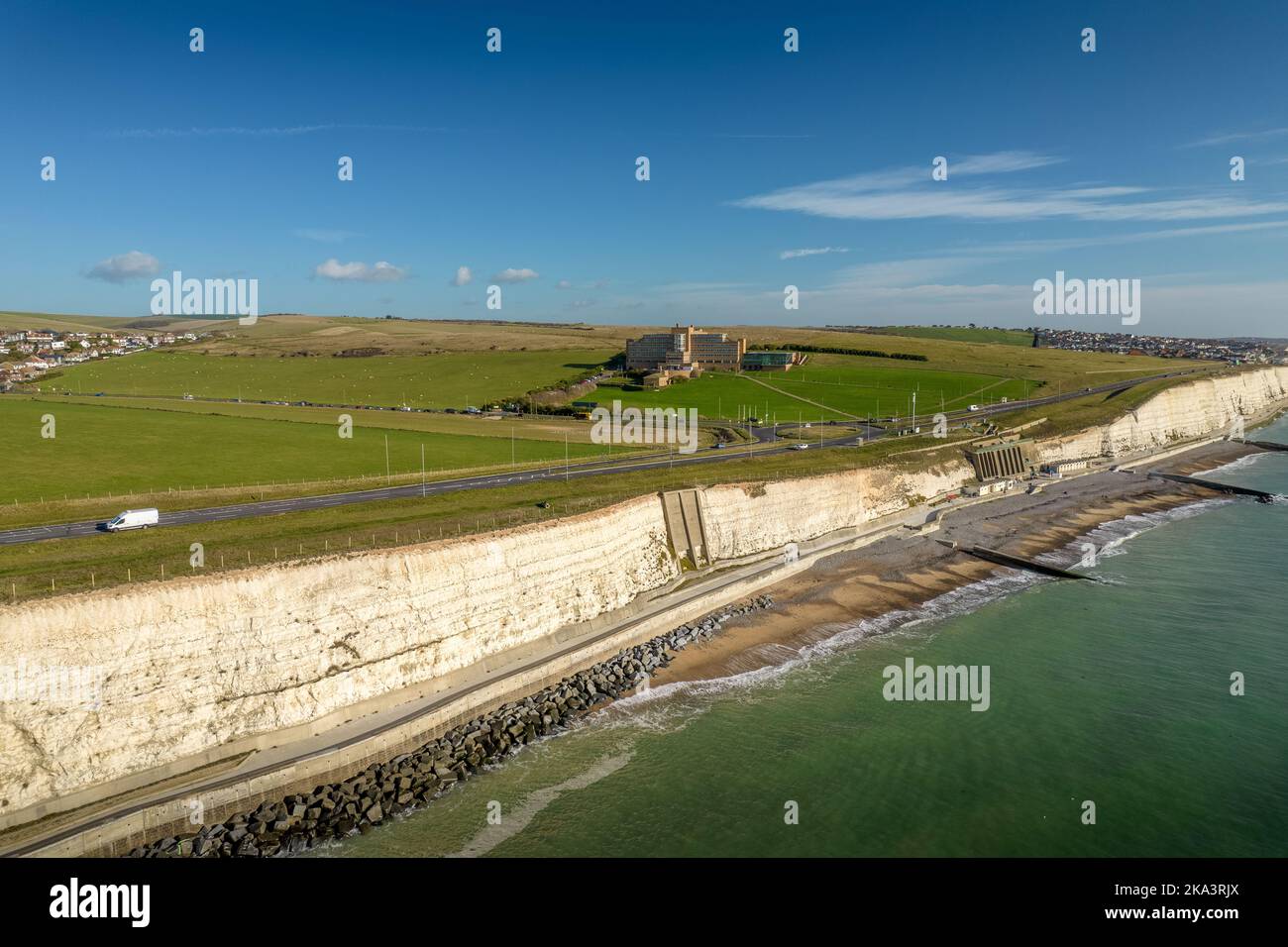 Aerial view of brighton seafront hi-res stock photography and images ...