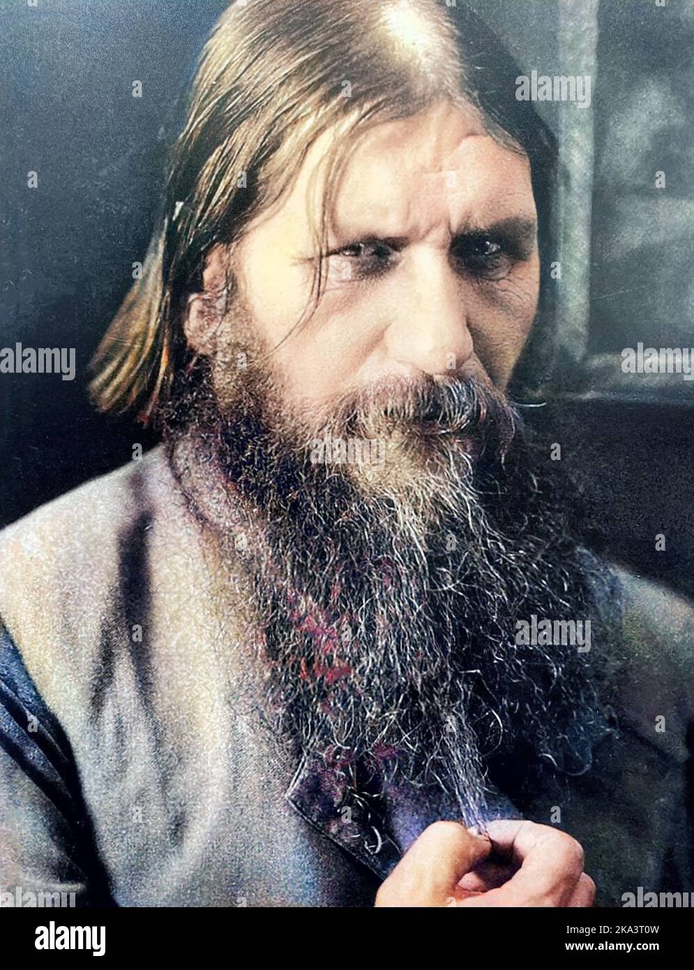 GRIGORI RASPUTIN (1869-1916) Russian Orthodox priest who was involved ...