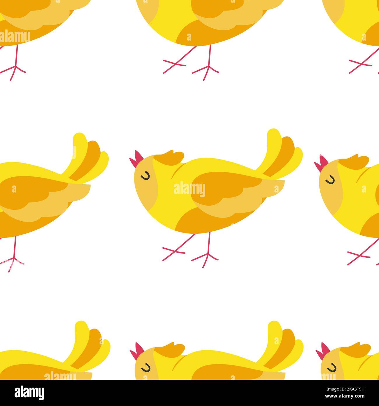 Colorful birds seamless pattern. Exotic birds in different print poses ... Colorful birds seamless pattern. Exotic birds in different print poses ...