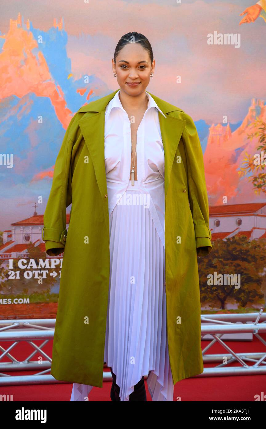 Lucca, Italy - October 30, 2022: the cast of the lord of the rings, the ...