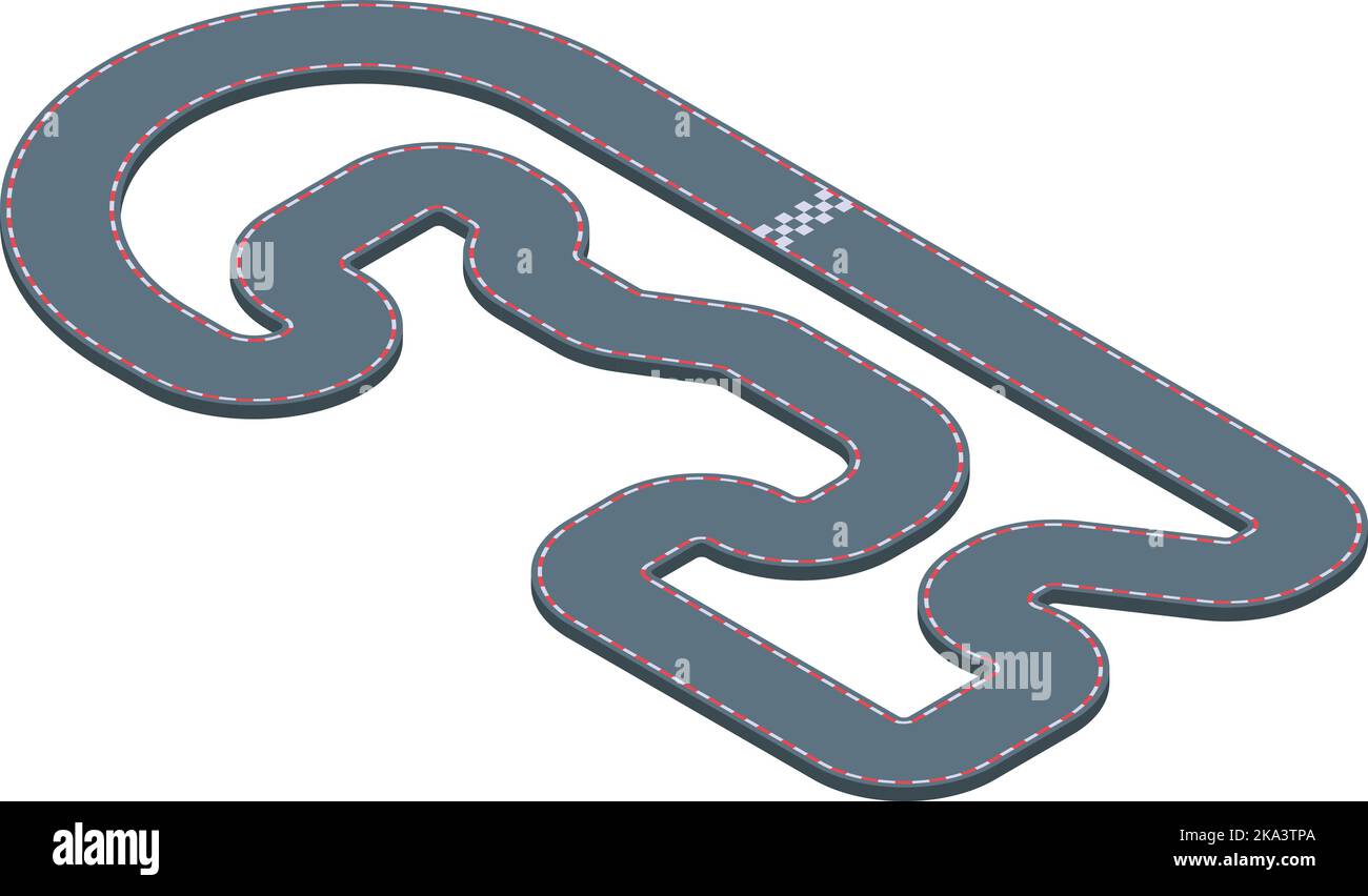 Formula racetrack icon isometric vector. Car race. Auto circuit Stock ... Formula racetrack icon isometric vector. Car race. Auto circuit Stock ...