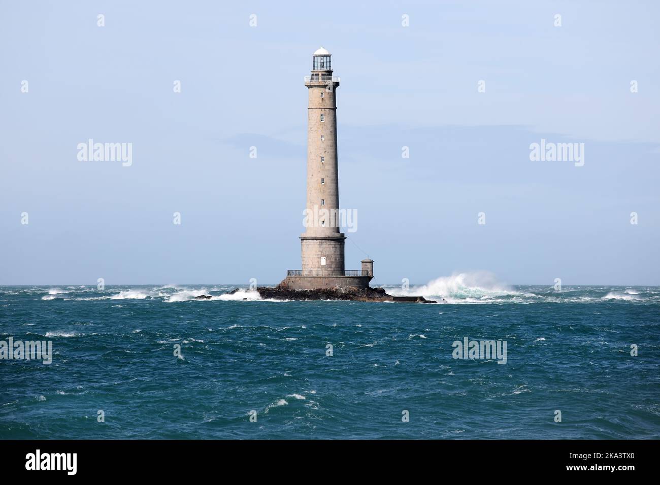 The Goury Lighthouse, Cap de la Hague, Normandy, France Stock Photo - Alamy