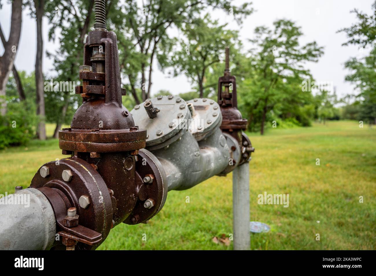 Double check backflow preventer hi-res stock photography and images - Alamy