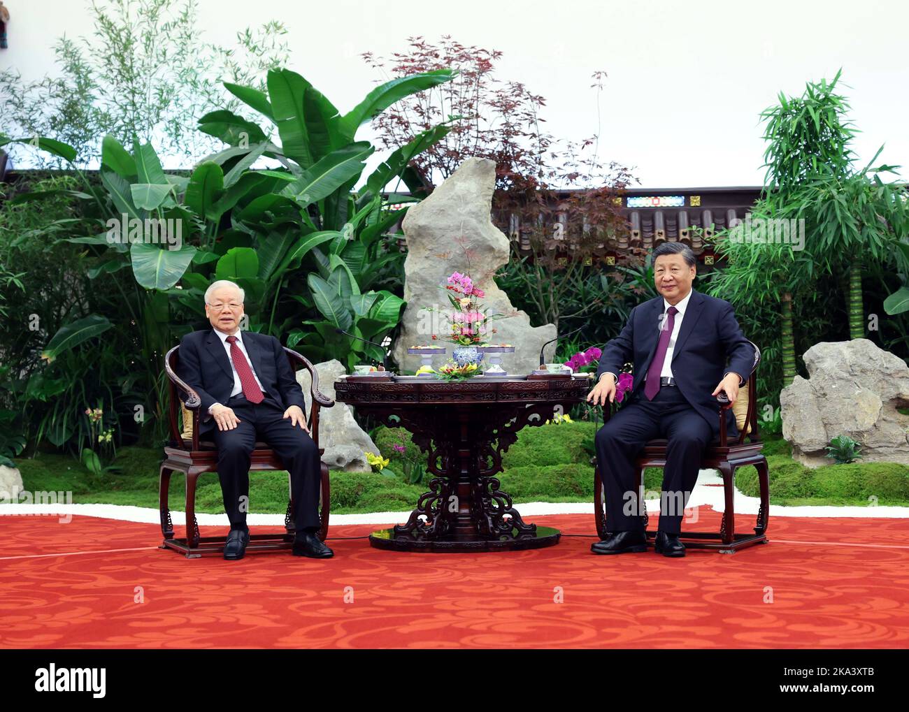 Beijing, China. 31st Oct, 2022. Xi Jinping, general secretary of the ...